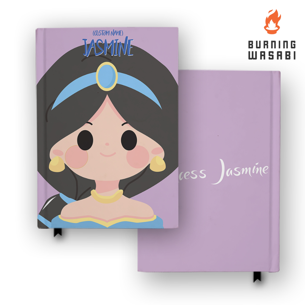 Jual Buku Catatan Notebook Aladdin 6 Princess Jasmine Custom Nama Agenda Jurnal Diary Hardcover ...