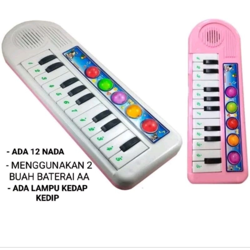 Jual Mainan Piano Musical Anak PR 17621 /Mainan Edukasi Organ 11 Nada ...