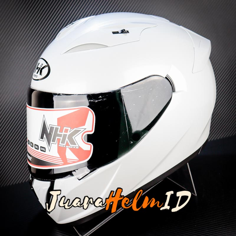 Jual NHK HELM GPPRIME SE SOLID / STAR WHITE / GP PRIME SINGLE VISOR ...