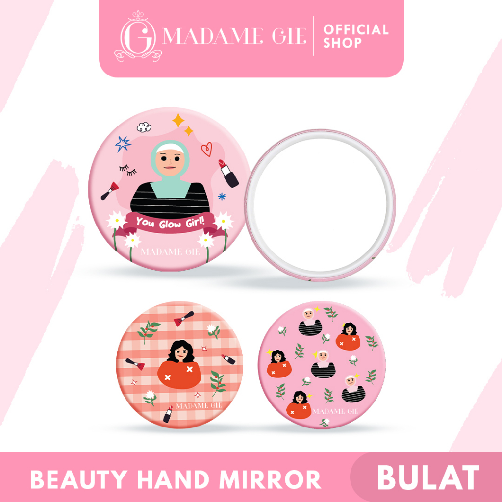 Jual Madame Gie Beauty Hand Mirror - Kaca Cermin Makeup | Shopee Indonesia