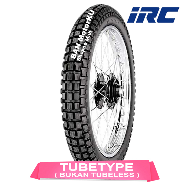 Jual IRC TR ( Trials ) ukuran 90/90-14 Ban Motor Metic Tubetype (Tidak Tubeless) | Shopee Indonesia