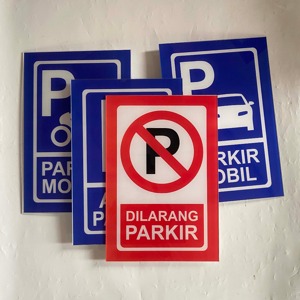 Jual Papan Penanda Parkir, rambu Dilarang Parkir, Rambu Parkir | Shopee ...