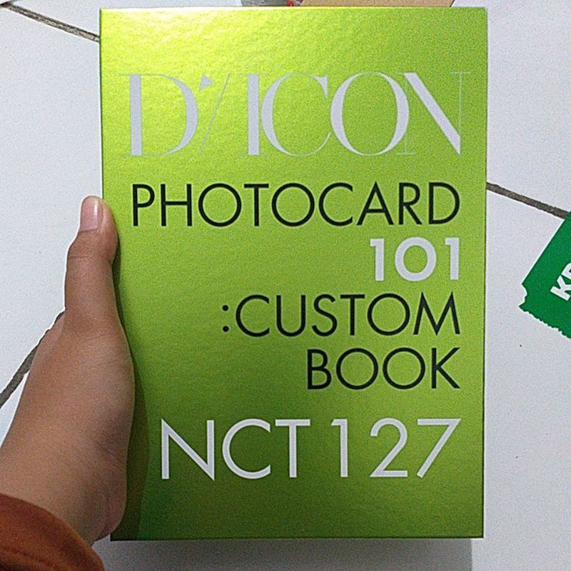 Jual ready stock binder,photocard holder,postcard dicon 101 nct 127 | Shopee Indonesia
