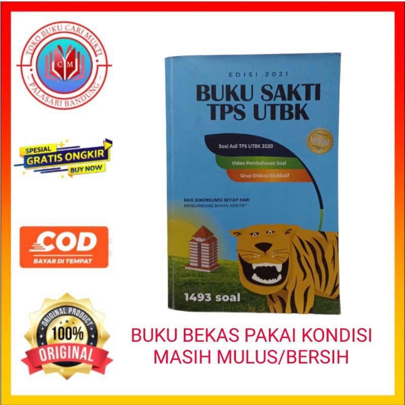 Jual Buku Sakti Tps Utbk Edisi 2021 | Shopee Indonesia