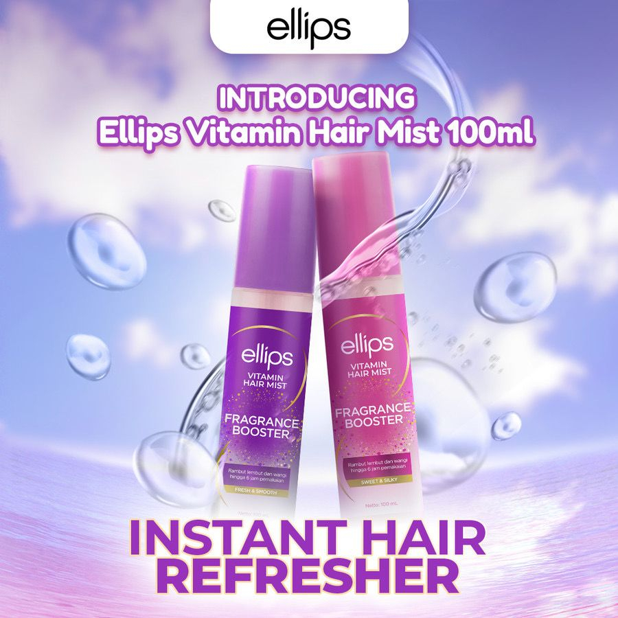 Jual Ellips Vitamin Hair Mist Fragrance Booster 100ml | Shopee Indonesia