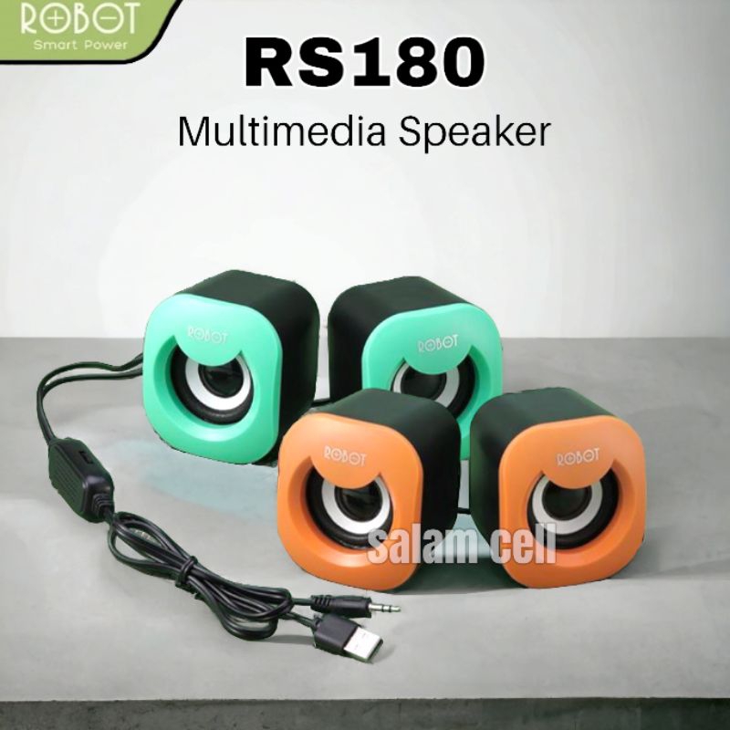 Jual Speaker Laptop PC ROBOT RS180 Oiginal Garansi Resmi | Shopee Indonesia