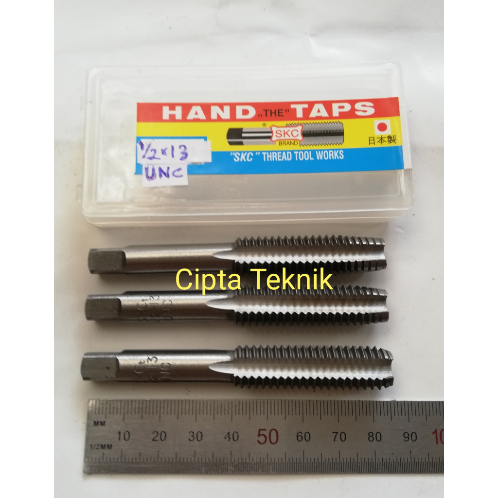 Jual Hand Tap SKC 1/2 inchi x 13 UNC Handtap 1/2inchix13UNC Tap Ulir ...