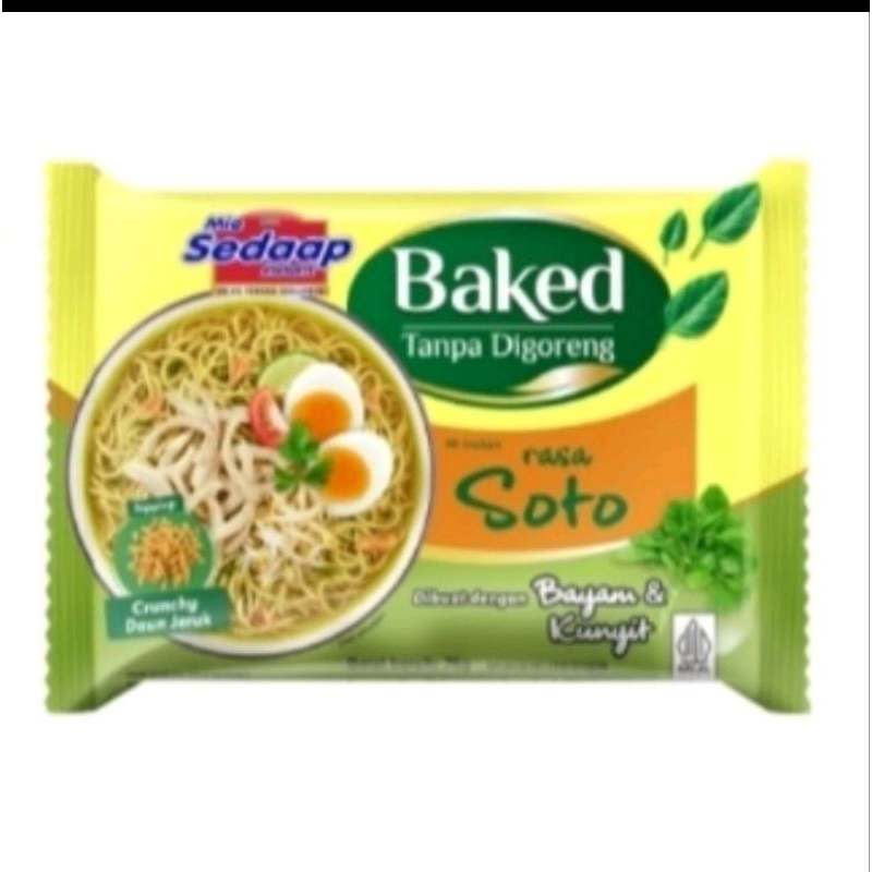Jual MIE SEDAAP BAKED KUAH RASA SOTO | Shopee Indonesia
