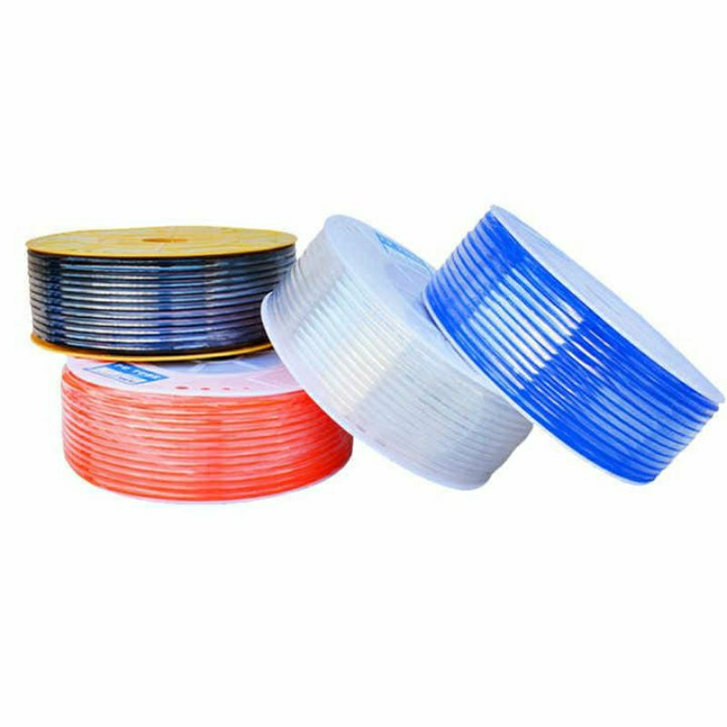 Jual SELANG PU POLYURETHANE OD 6 MM x ID 4MM PNEUMATIC 1 ROLL ISI 200 METER | Shopee Indonesia