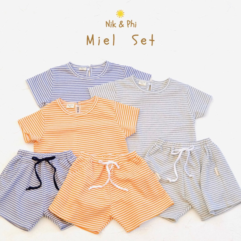 Jual Miel Set / Setelan Anak Unisex - Nik& Phi | Shopee Indonesia