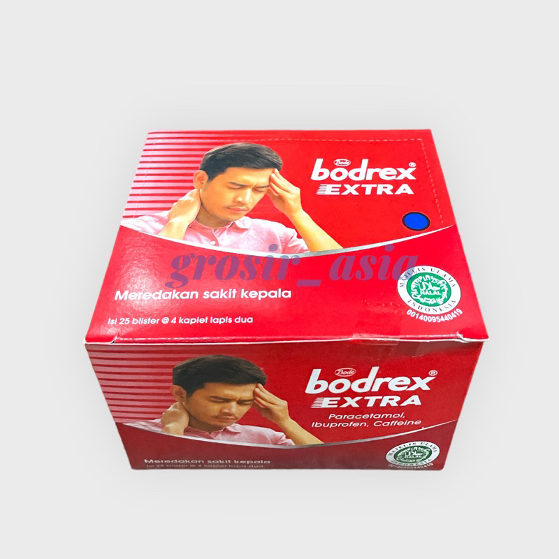 Jual Bodrex Extra 1 Box Isi 25 Strip | Shopee Indonesia