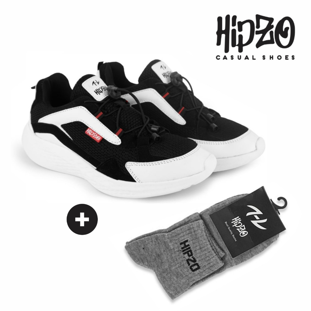 Jual HIPZO BUNDLING Sepatu pria Hipzo H02 X Kaos Kaki Random Sepatu 100 ...