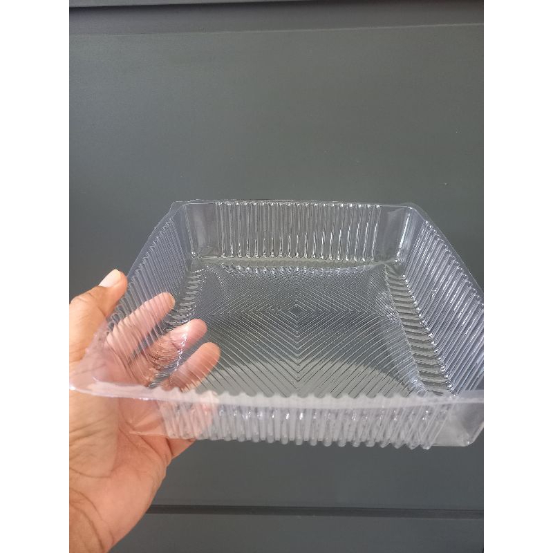 Jual tray bakery/alas pudding/tempat kue 20x20 tebal (isi 15pcs ...