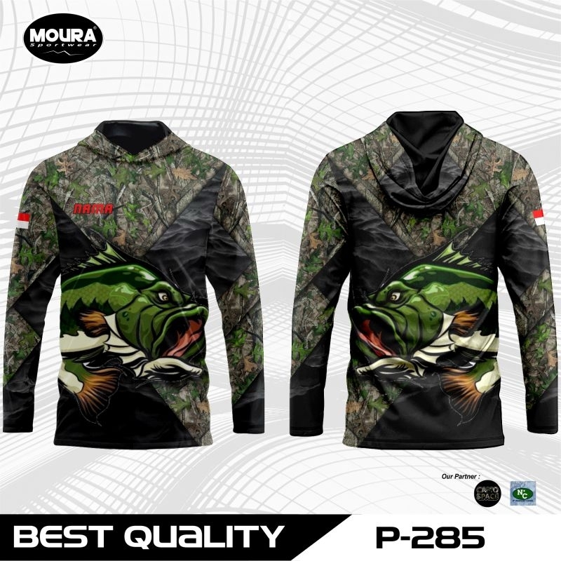 Jual MOURA | Baju Jersey Mancing | Bebas Custom Nama Logo | Gratis Buff ...