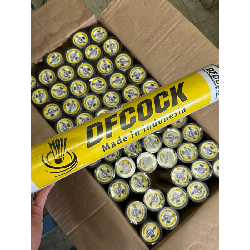 Jual SHUTTLECOCK BADMINTON/ Kok Bulutangkis merek DFCOCK | Shopee Indonesia