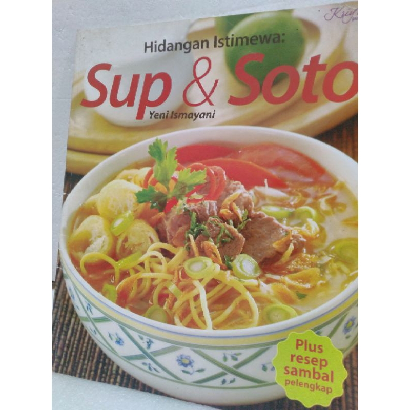 Jual BUKU RESEP SUP& SOTO ( ori/ preloved) | Shopee Indonesia