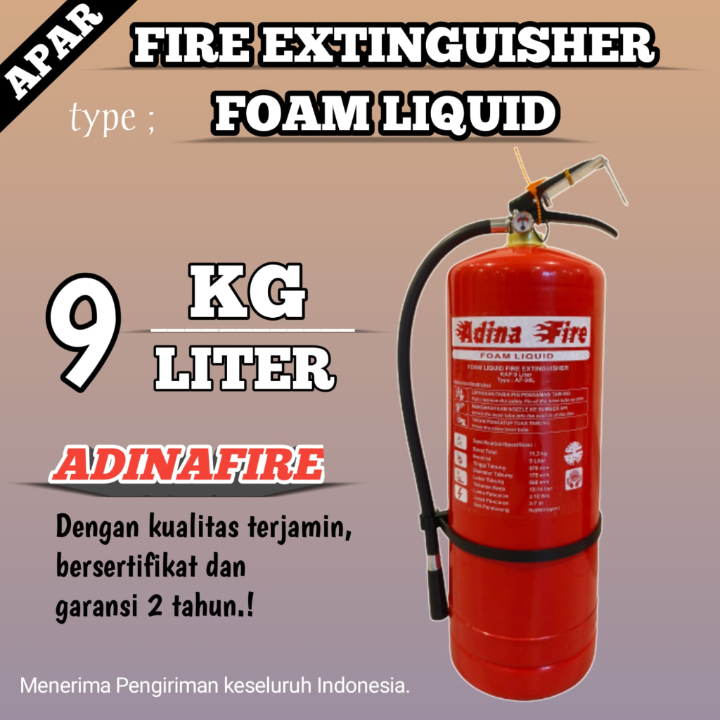 Jual TABUNG APAR FOAM LIQUID 9 KG | Shopee Indonesia