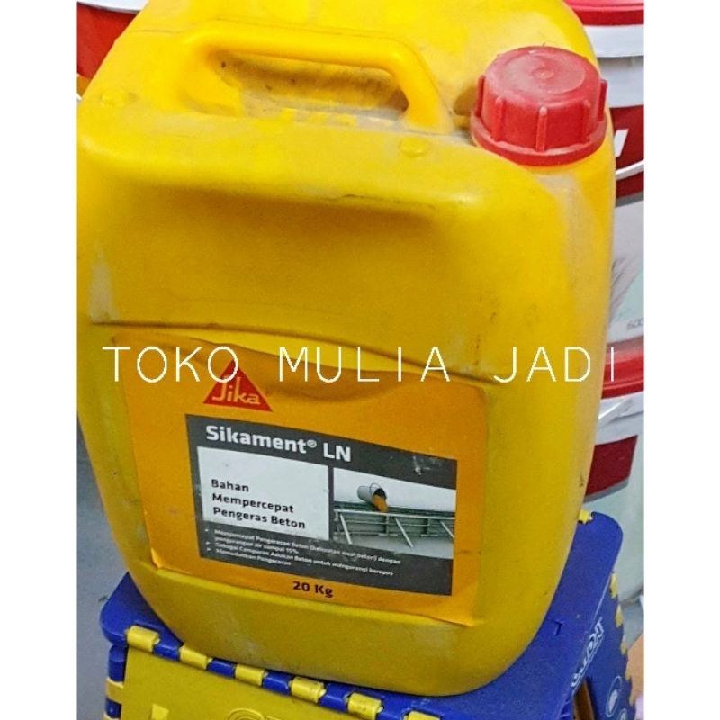 Jual Sika pengeras beton 20 kg / Sikament LN obat bahan cairan cor cim ...
