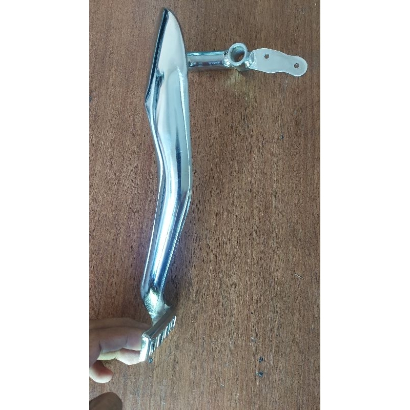 Jual Pedal Rem Fizr model suzuki crystal besi chrome | Shopee Indonesia