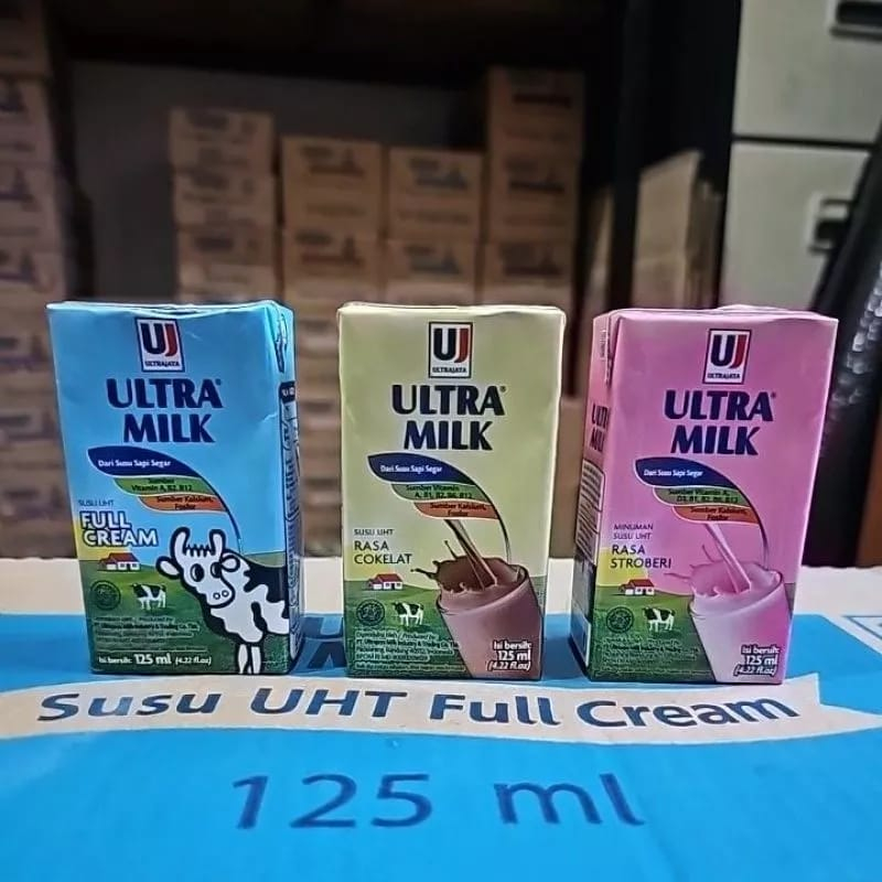 Jual [Dari Medan] Susu UHT Ultramilk 125 ml 1 dus isi 40 pcs Free Bubble Wrap | Shopee Indonesia
