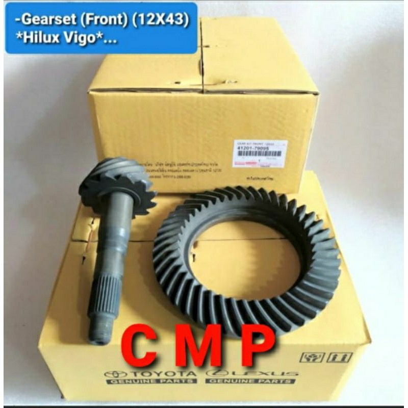 Jual GEAR SER GIGI GARDAN CROWN WHEEL PINION FRONT/DEPAN(12X43)TOYOTA ...