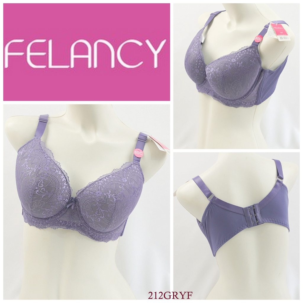 Jual Bra Wanita FELANCY Kawat Full Cup Busa Tipis Pakaian Dalam/Underwear 212F | Shopee Indonesia