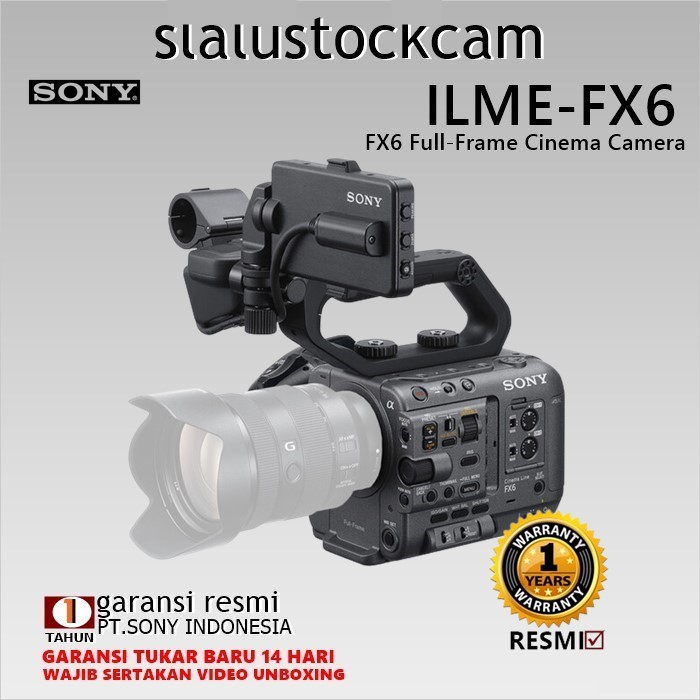 Jual Sony PXW FX6 Full-Frame Cinema Camera / Sony FX6 / Sony FX 6 | Shopee Indonesia