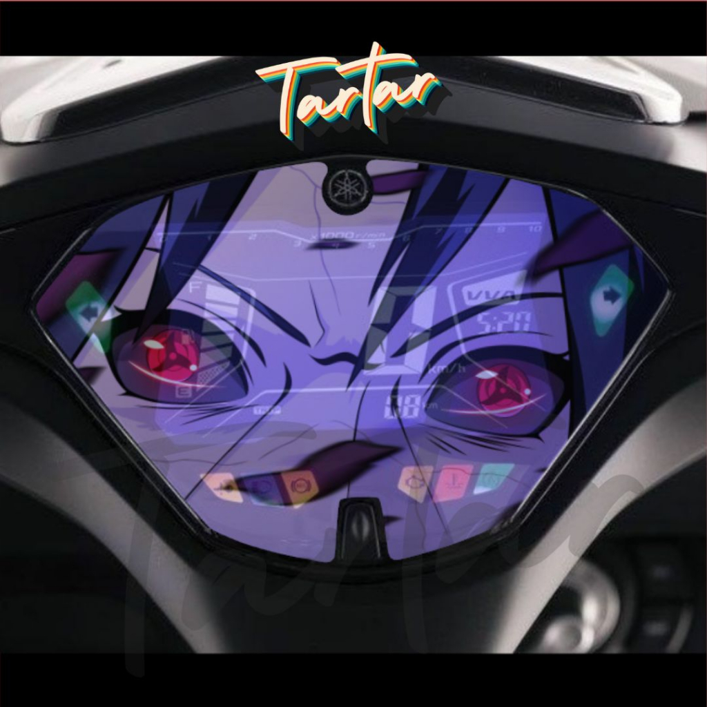 Jual Sticker Stiker Spido / Speedometer Transparant Anime Aerox Old ...