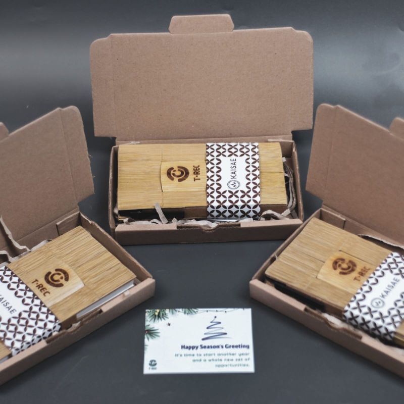 Jual WIRA - Notes bambu customize souvenir perusahaan kantor farewell ...