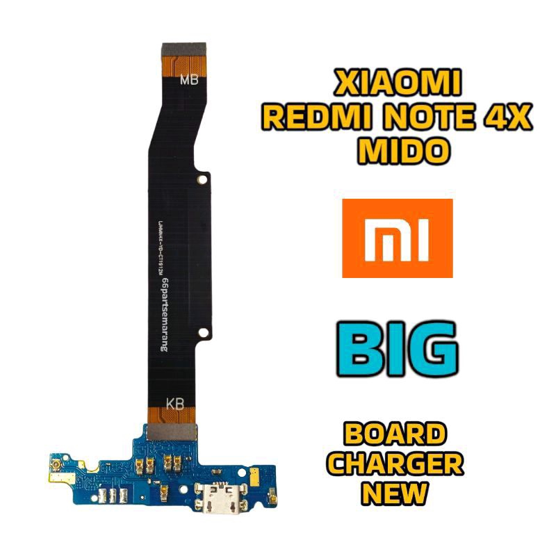 Jual Flexible Flexibel Board Charger Papan Cas Konektor Plug In Xiaomi Redmi Note 4x Mido ...