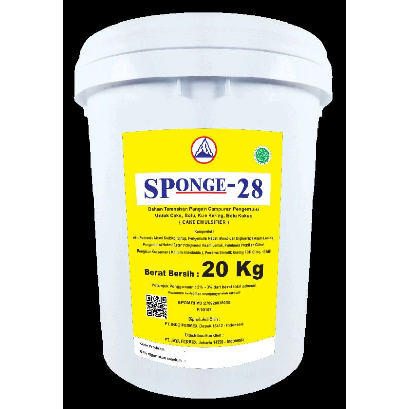 Jual SP Sponge 28 (1kg) kemasan plastik | Shopee Indonesia