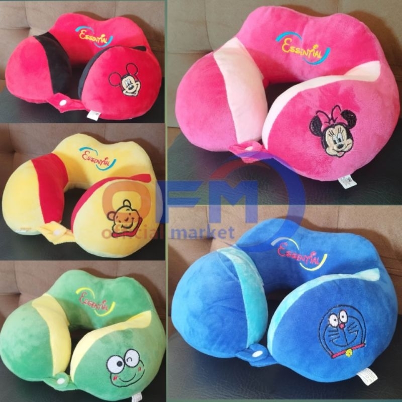 Jual Bantal Leher Dewasa Bantal Leher Traveling Berbentuk Tidur Siang ...