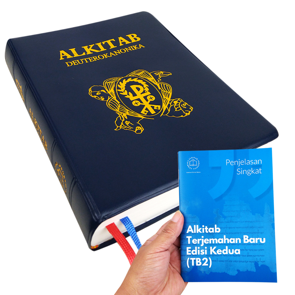 Jual Buku Alkitab Deuterokanonika Untuk Umat Katolik Sampul Hitam Teks ...