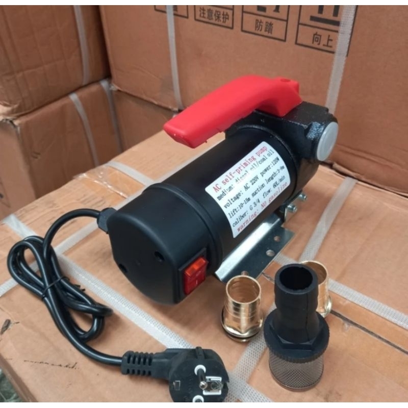 Jual Pompa minyak electric AC 220V-50/60Hz BBM solar pertamini | Shopee Indonesia