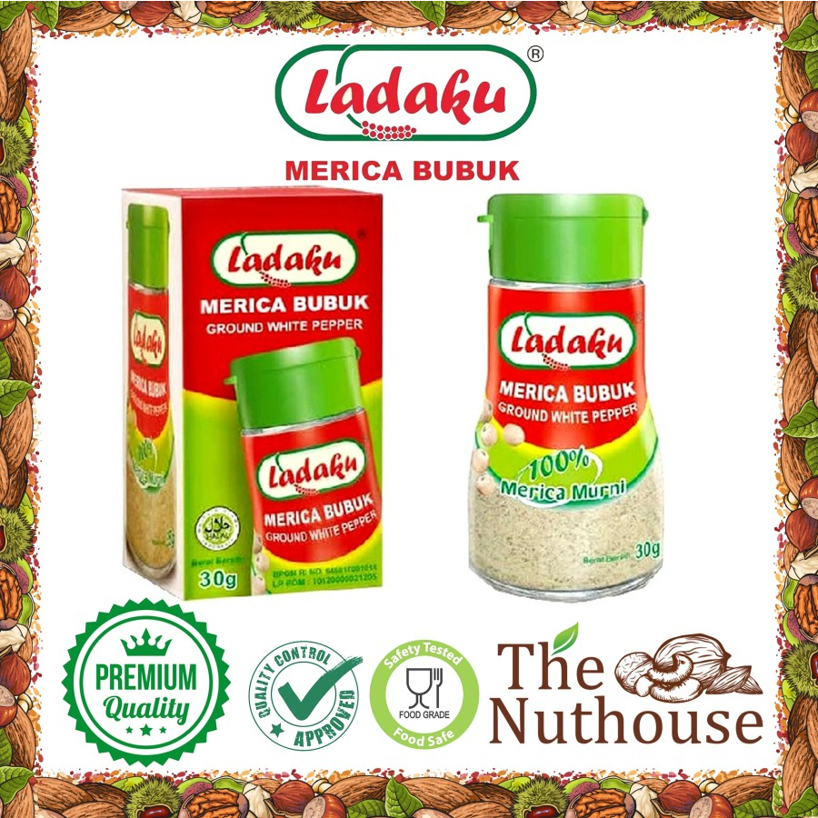 Jual LADAKU Merica Bubuk Murni Botol / Pepper Powder 35gr [HALAL ...