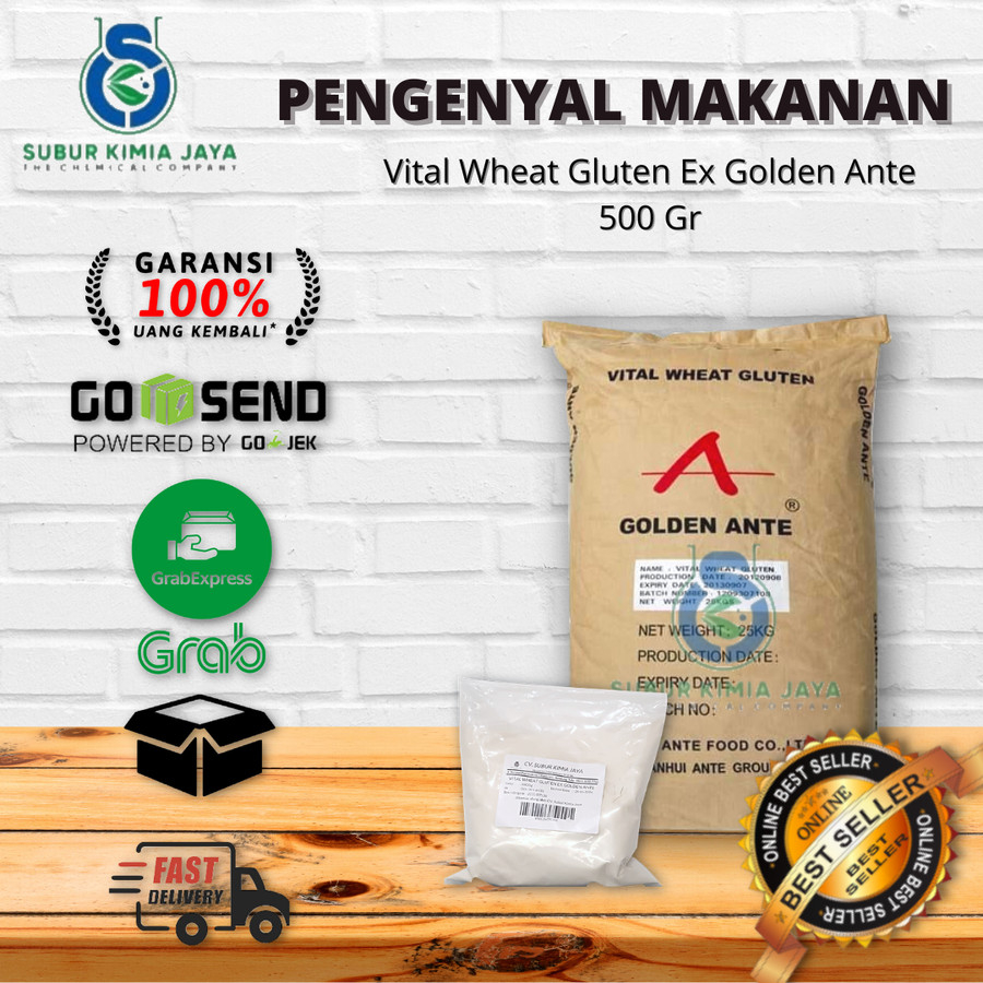 Jual Vital Wheat Gluten Ex Golden Ante / Pengenyal Makanan / Phosmix ...