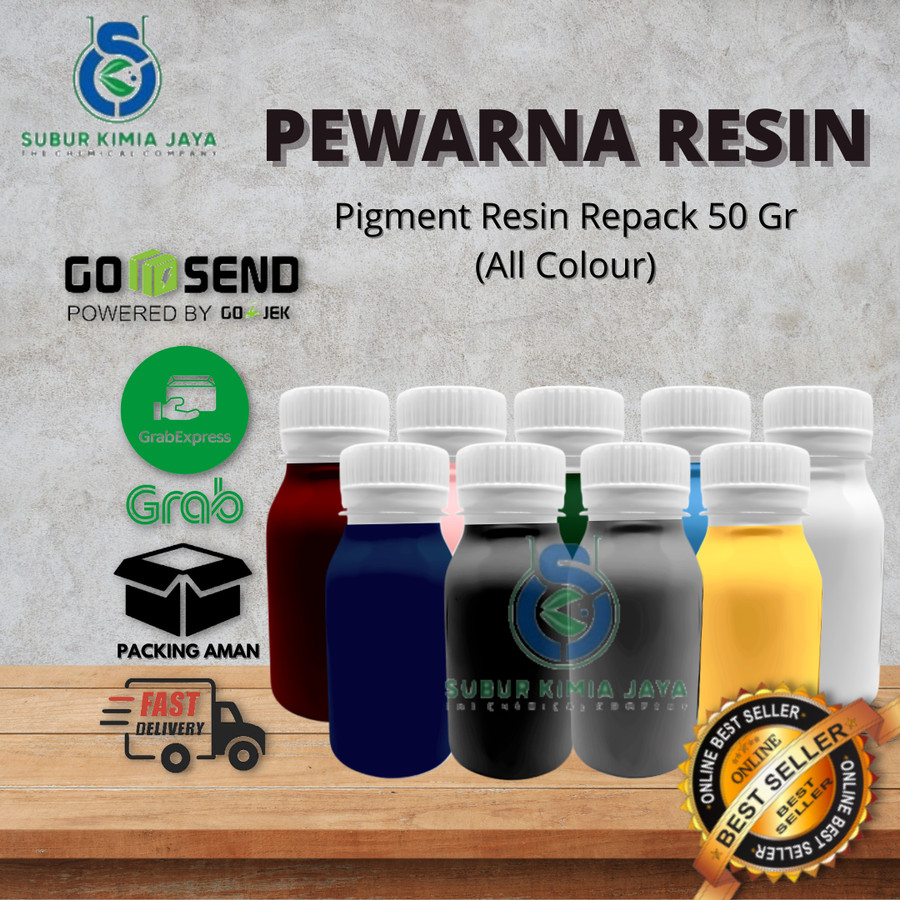 Jual Pigment Pewarna Resin 50 gr / Pigmen Resin | Shopee Indonesia