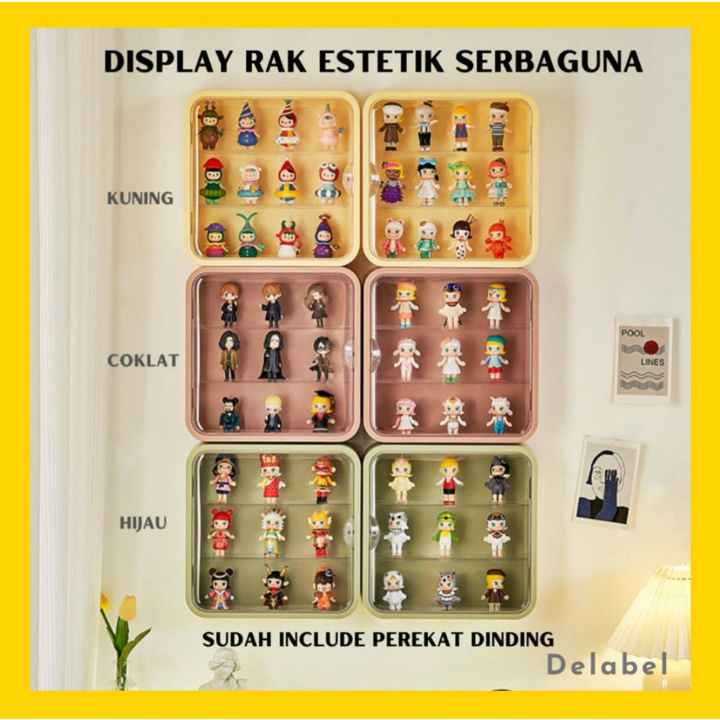 Jual Rak Display Mainan Gantung Rak Pajangan Kotak Hotwheels Box Action ...