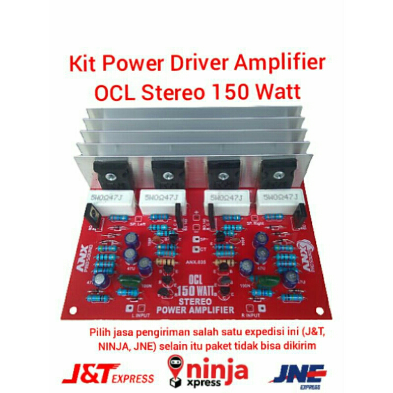 Jual Kit Power Amplifier OCL 150 Watt Stereo | Shopee Indonesia