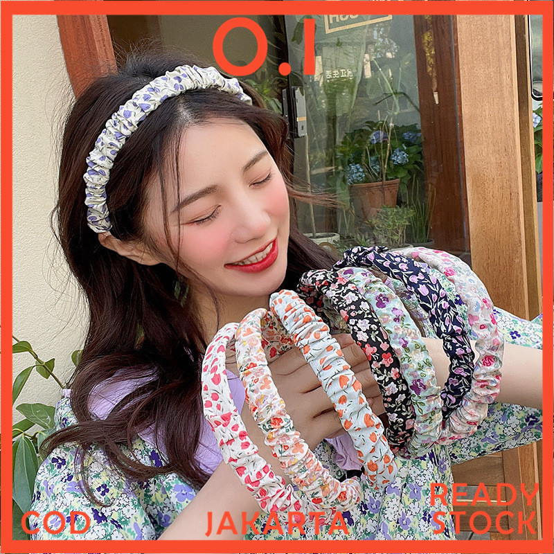Jual Bando Kain Motif Bunga Dewasa Dan Anak-Anak Untuk Harian Fashion ...