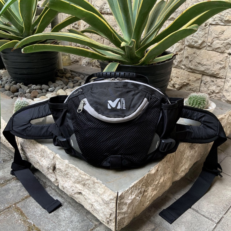 Jual MILLET 403G WASIT BAG BLACK | Shopee Indonesia