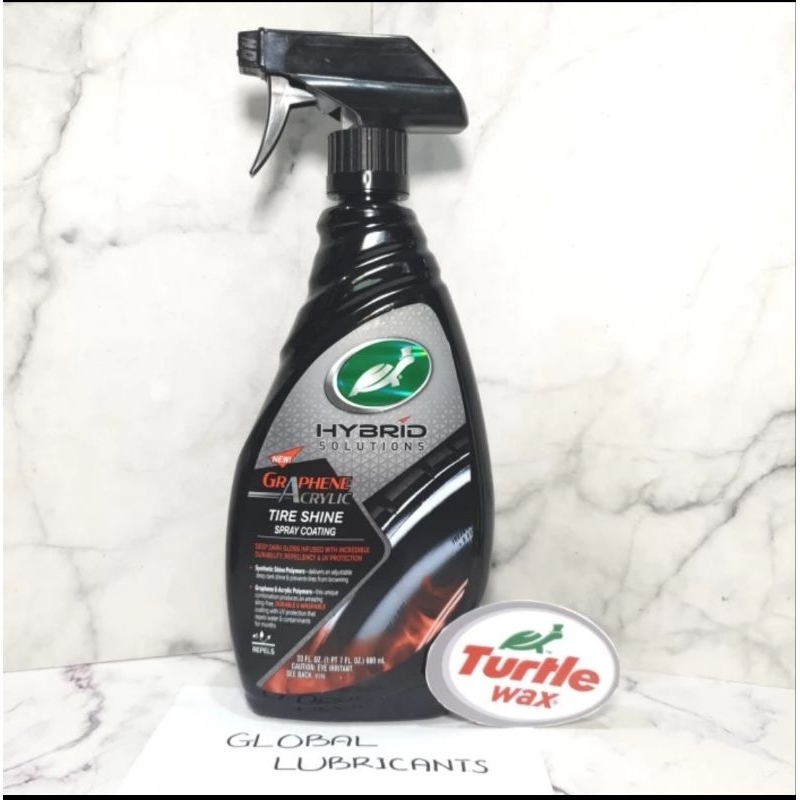 Jual Turtle Wax Hybrid Solutions Graphene Acrylic Tire Shine Spray ...