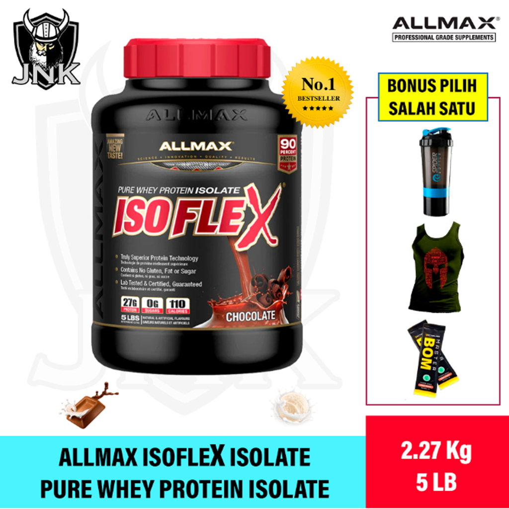Jual ALLMAX ISOFLEX 5 LB | Pure Whey Protein Isolate Diet Muscle WPI ...