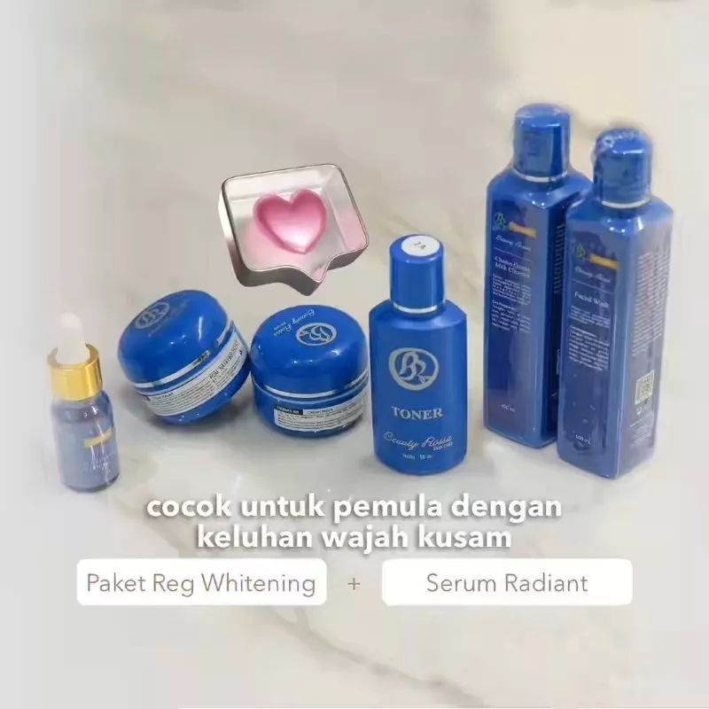 Jual PAKET NORMAL + SERUM WHITENING GLOWING LENGKAP BEAUTY ROSSA ...