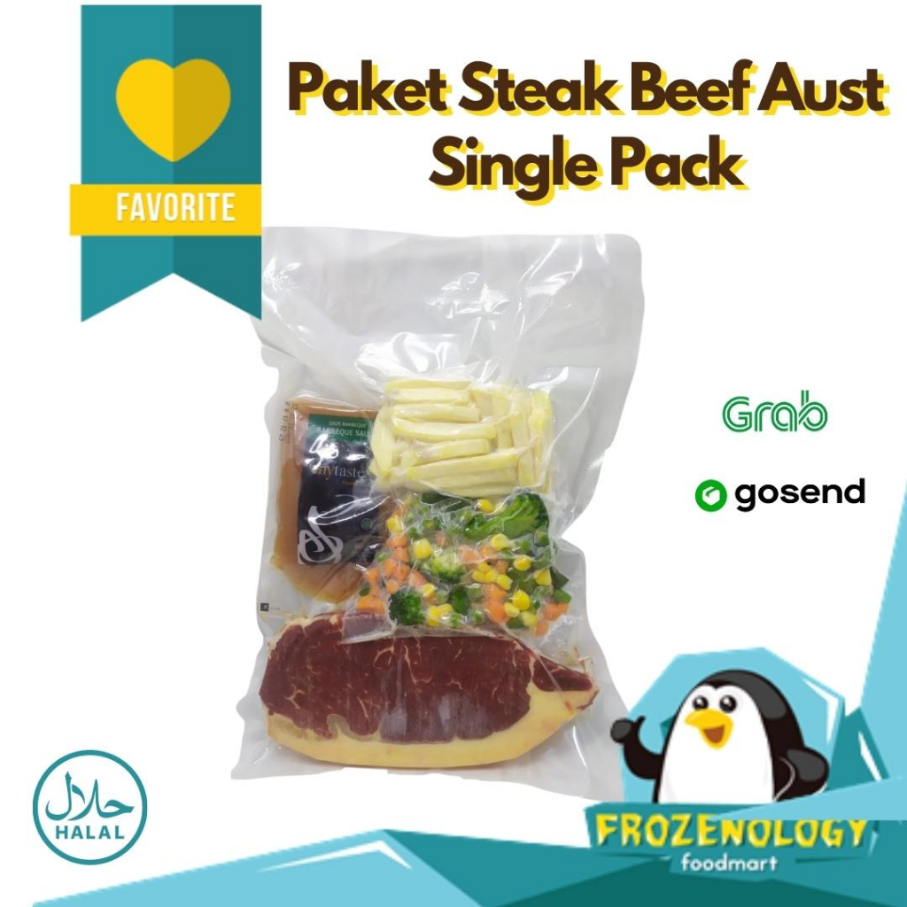 Jual Paket Steak Single Pack | Paket Steak Beef AUST Grade A | Shopee ...