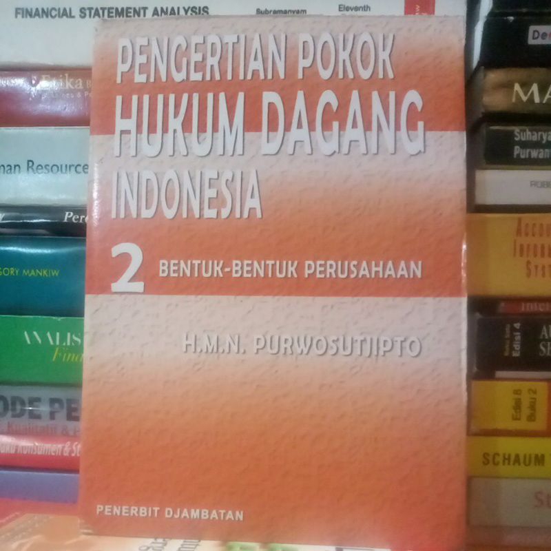 Jual Pengertian Pokok Hukum Dagang Indonesia Shopee Indonesia 
