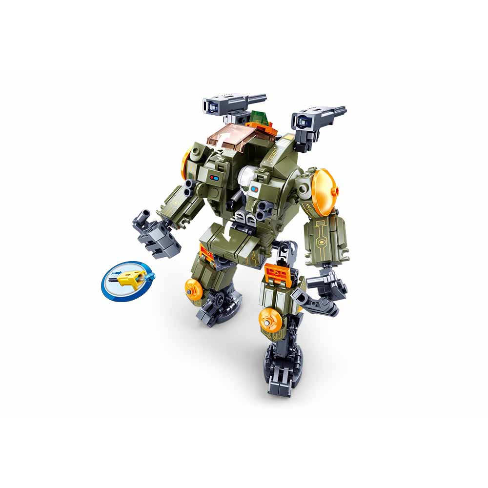 Jual (AS) Mainan Sluban M38-B0911 ATOMIC STORM-Dire Wolf Assult Robot ...