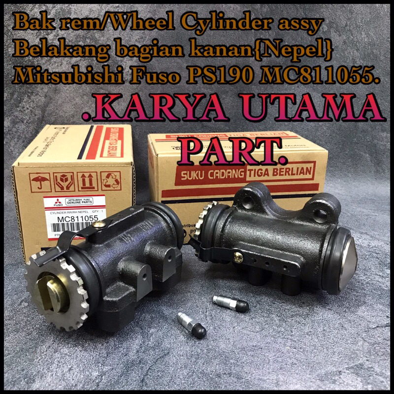 Jual Bak Rem/Wheel Cylinder Assy Belakang Bagian Kanan Nepel Mitsubishi ...