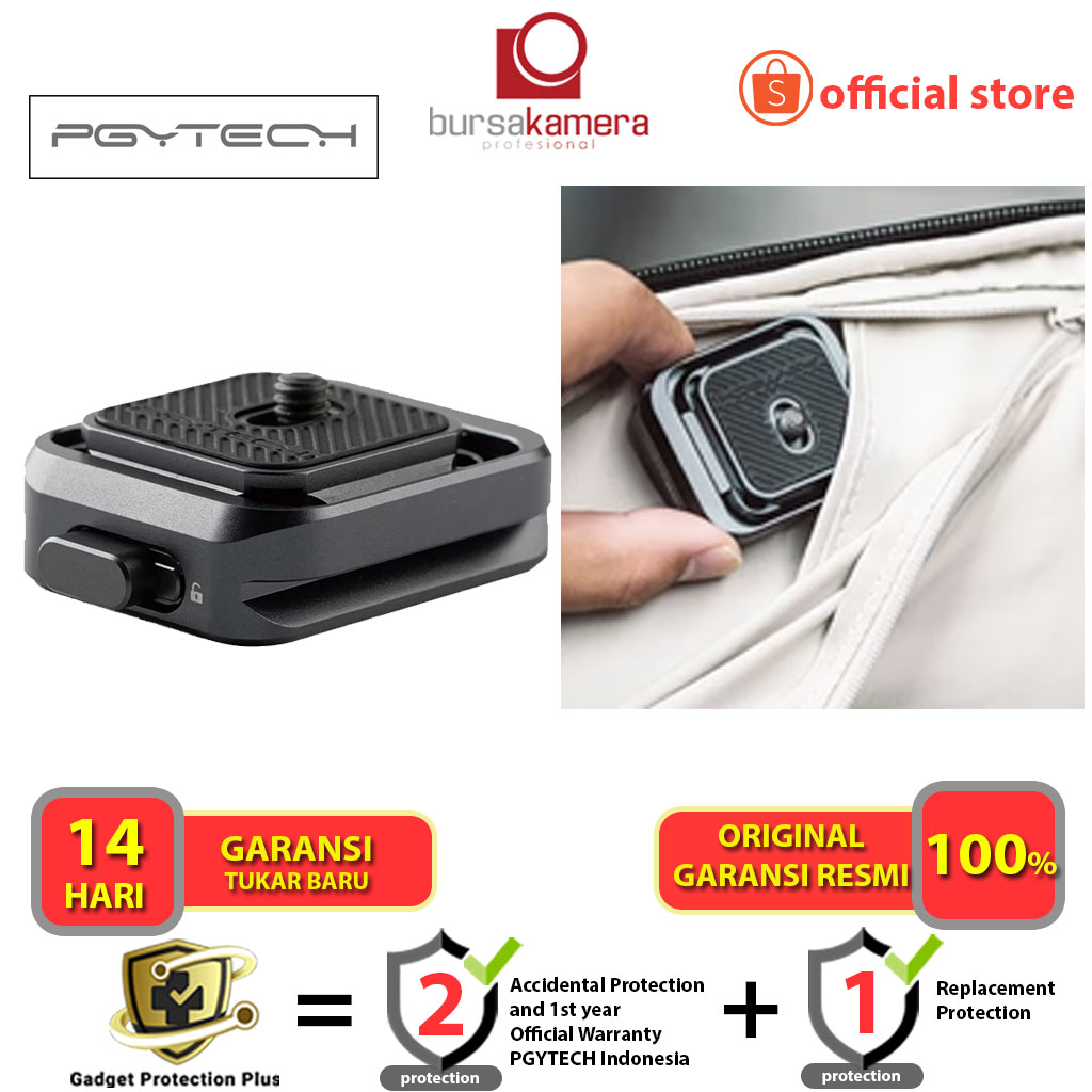 Jual PGYTECH Arca-Type Quick Release Clamp & Plate Camera | Shopee ...