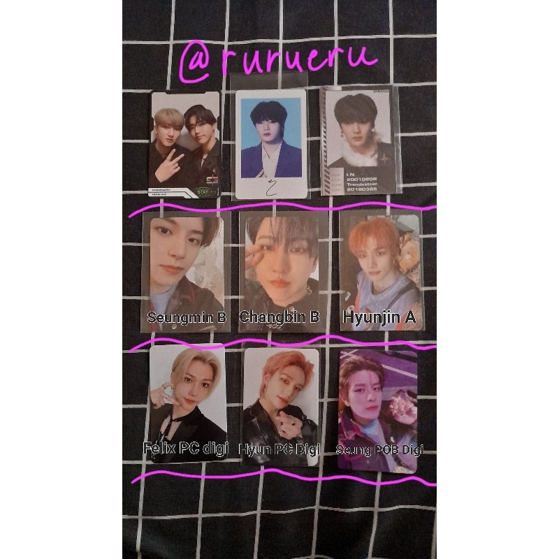 Jual PC Photocard 5 Star Stray kids official standar album Seungmin B ...